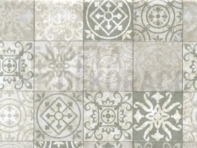 Gekkofix 14008 Samolepící tapeta Venilia, šedé retro kachličky, mozaika , šířka 45 cm, metráž / samolepicí fólie a tapety