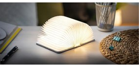 Šedá světelná dekorace na USB Booklight – Gingko
