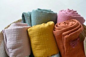 Vigvam design Lehká dětská deka - Cinnamon (žlutý)