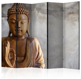 Paraván Buddha Dekorhome 225x172 cm (5-dílný)