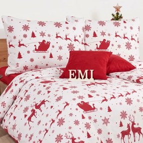 Flanelové povlečení Santa Claus EMI