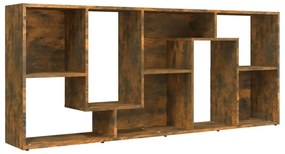 Petromila Knihovna kouřový dub 67 x 24 x 161 cm kompozitní dřevo