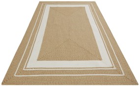 Hanse Home, Kusový koberec Braided 105556 Creme Beige – na ven i na doma, 120x170, béžová, chodba / předsíň
