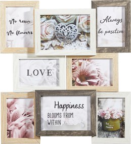 XXXLutz RÁM NA OBRAZOVÉ KOLÁŽE, 8 foto 10 cm x 15 cm - Fotorámečky na více fotek - 0043420679