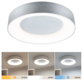 Paulmann 71095 Casca, koupelnové stropní svítidlo LED 23W White Switch, matný chrom, průměr 40cm, IP44