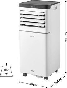Mobilní klimatizace Sencor SAC MT1042C