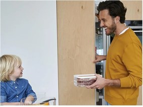 Plastové dózy v sadě 9 ks na potraviny Modula – Mepal