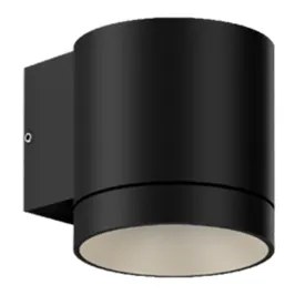 Venkovní nástěnné svítidlo Taio Round Wall Outdoor 1.0 Barva: Černá, Teplota chromatičnosti: 2700 Kelvinů