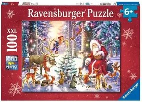 Ravensburger Vánoce v lese / 100 dílků / od 6 let