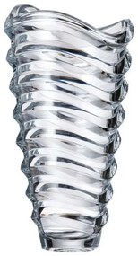 Crystalite Bohemia skleněná váza Wave 34 cm