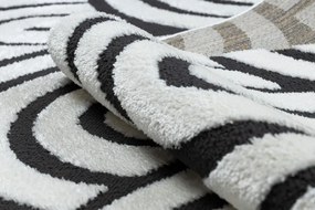 Dywany Łuszczów, Kusový koberec Mode 8629 cream/black, 200x290, bílá, černobílá, kancelář