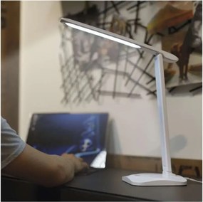 EMOS Bílá LED stolní lampička Chase 7,2W Z7619W