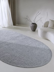 Villeroy & Boch Kusový koberec 106050 Silver ovál, 160x230 ovál, šedá, ložnice