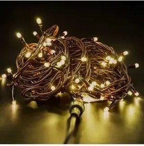 Orava CL-100 WW Vánoční řetěz LED teplá bílá / 10 m
