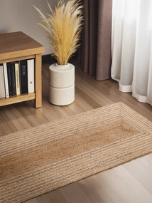 Hanse Home, Běhoun Juno 106328 White Gold, 80x200, béžová, chodba / předsíň