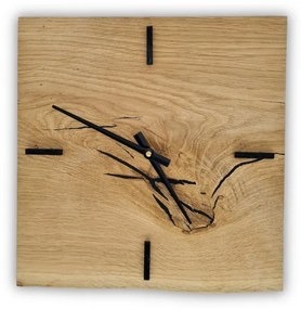 Melzevo Nástěnné dubové hodiny ⌀30 cm