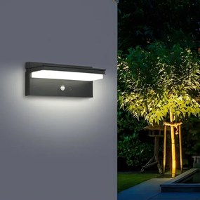 Brilagi -LED Solární nás. svítidlo se senz. SUN SENSE LED/10W/3,7V 4000 mAh IP44