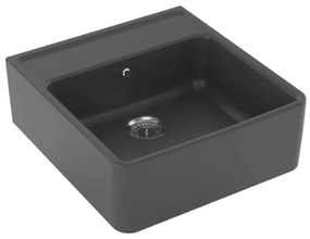 Villeroy & Boch - Keramický dřez 63x60 cm, CeramicPlus, grafit 632061i4