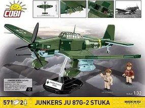 COBI 5767 Junkers Ju-87G-2 Stuka / Stavebnice / 571 kostek / 2 figurky
