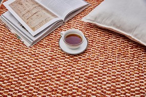 Diamond Carpets koberce Ručně vázaný kusový koberec Fire Agate DE 4619 Orange Mix ROZMĚR: 120x170