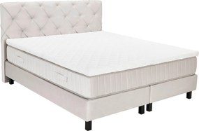 XXXLutz POSTEL BOXSPRING, 180/200 cm, béžová Esposa - Manželské postele - 001877067001