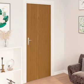 Samolepící tapety na dveře 2 ks světlý dub 210 x 90 cm PVC 146114