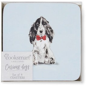 Set 4 podtácků Cooksmart ® Curious Dogs