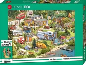 HEYE Puzzle Kemp / Seek  Find / 1000 dílků / 70 x 50 cm