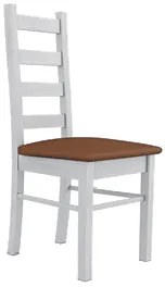 Eoshop Jídelní židle Provence ZRK6, bílá borovice / dub lefkas, lamino