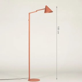 Stojací designová lampa Florentia Orange