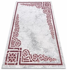 Koberec AKRYL VALS 0A104A H03 47 Řecký ornament sloni kost / šedý