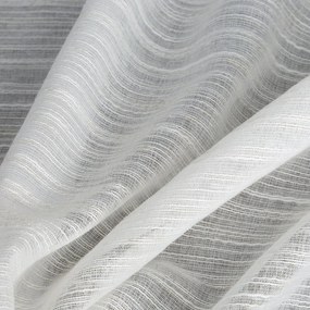 ZÁCLONA NA KROUŽČÍCH ARIA 140X250 CM KRÉMOVÁ