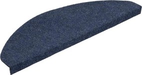 Samolepicí podložky na schody 30 ks Modrá 65x22,5x3,5 cm 3365918