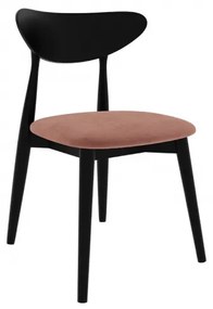Jídelní židle ST80, Barva: černá, Potah: Magic Velvet 2216