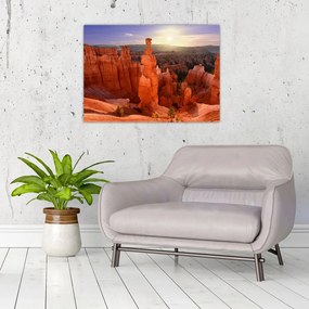 Skleněný obraz - Národní park Utah (70x50 cm)