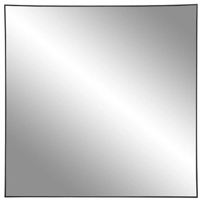 House Nordic Zrcadlo, ocelové, černé, 60x60 cm