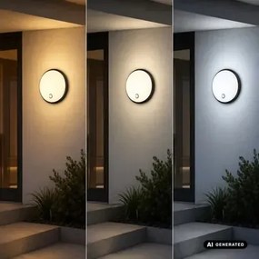 MCE535 B černá / Venkovní LED svítidlo / PIR senzor pohybu