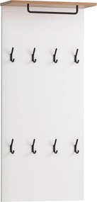 XXXLutz ŠATNÍ PANEL, bílá, barvy dubu, 50/110,6/19,9 cm MID.YOU - Šatní panely - 000895008401