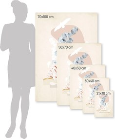 Plakát Beige Abstract I