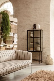 Ferm Living Stolní lampa Vuelta White, bílá barva, sklo, kov