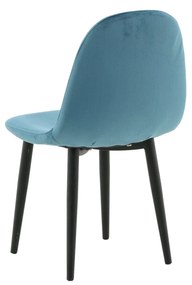 Dětská židle Polar, 2ks, modrá, S33xD38,5xV60