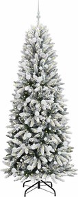 Umělý vánoční stromeček Bílá 210 cm PVC, plast, ocel a PE 3396060