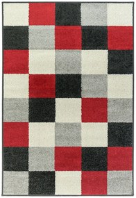 Koberce Breno Kusový koberec LOTTO 923/FM6X, Červená, Vícebarevné, 200 x 285 cm