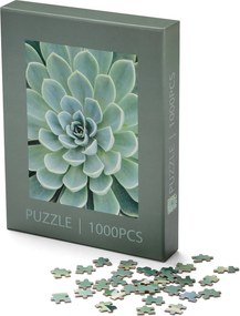 Tchibo - Puzzle »Sukulenty« - barva: zelená