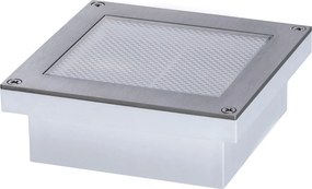 P 94595 LED zemní svítidlo Smart Home Zigbee Brick neláká hmyz IP67 hranaté 100x100mm CCT 1W 230V ocel ocel - PAULMANN