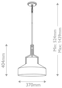 Quoizel QZ-BRECKEN-2P-AB-OPAL - Lustr na tyči BRECKEN 2xE27/60W/230V zlatá/bílá