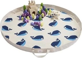 Dětská hrací podložka 3 Sprouts velryba