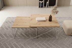 ADRK Furniture Konferenční stolek 2v1 Licco CT-LIC-W-A