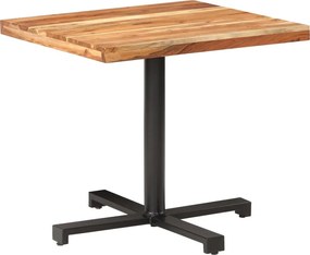 vidaXL Bistro stůl čtvercový 80 x 80 x 75 cm masivní akáciové dřevo [320280]