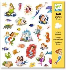 Samolepky - Mořské panny